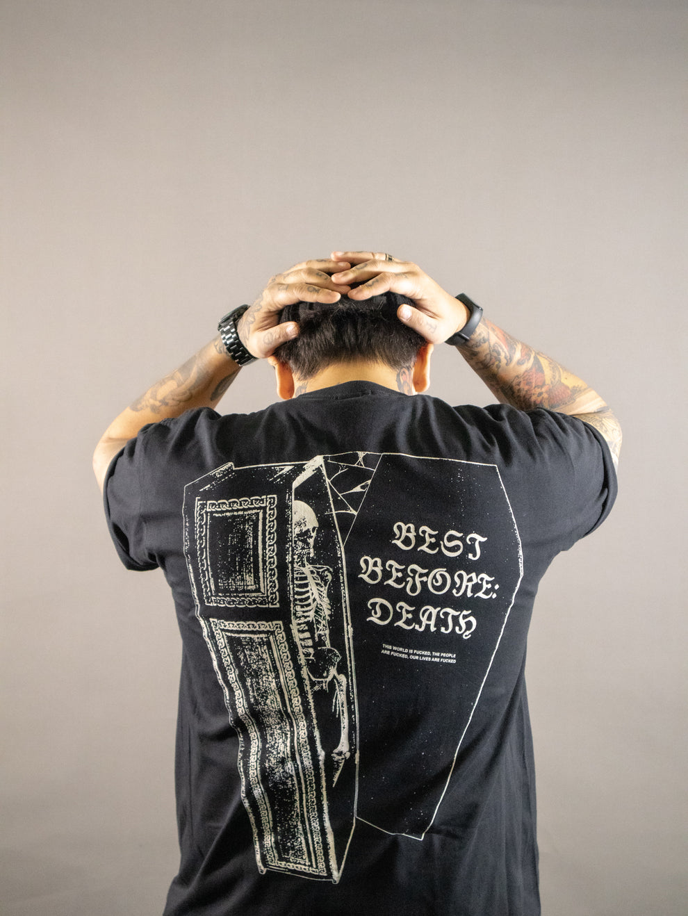 SALE! "BEST BEFORE: DEATH" SHIRT – Paleface Swiss